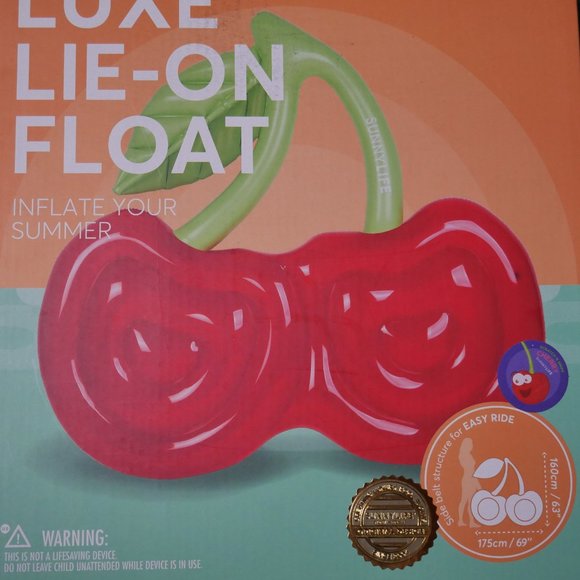 Sunnylife | Games | Sunnylife Inflatable Giant Cherries Island Pool ...
